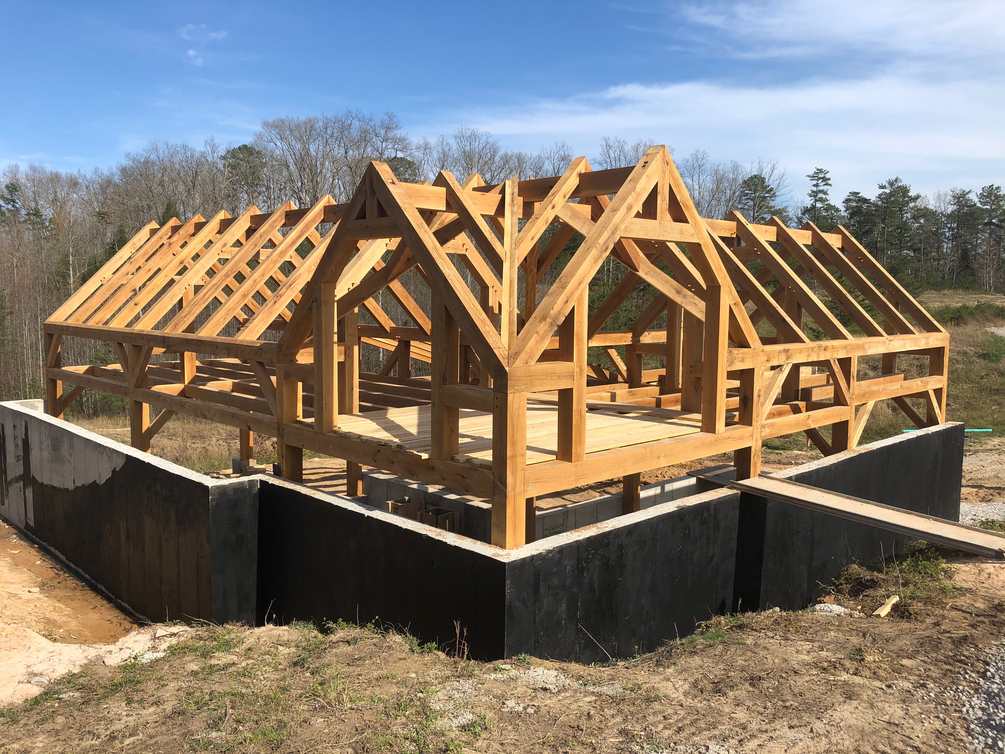 Small Timber Frame Homes Slopes